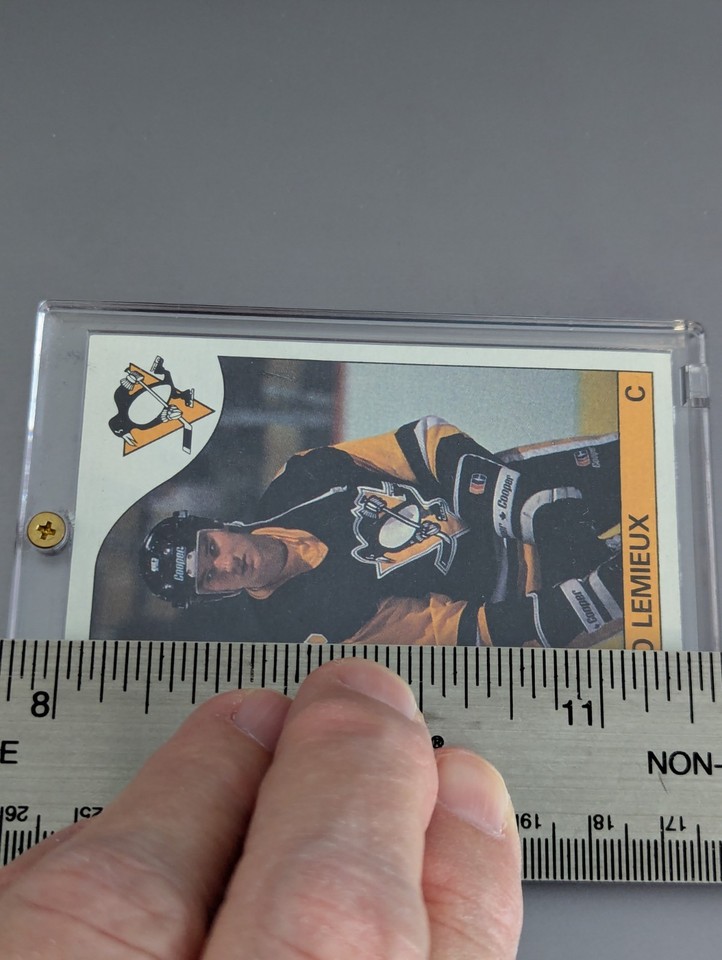 1985-86 O-Pee-Chee Mario Lemieux Rookie Card #9 Pittsburgh Penguins | eBay
