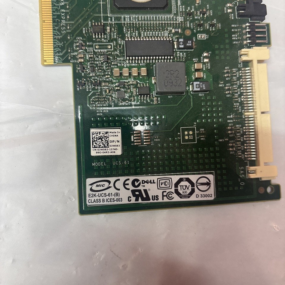 Dell PowerEdge UCS‑61 SAS RAID Controller Card Server Storage Board | eBay