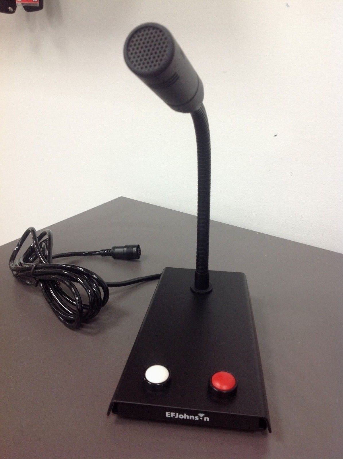 EF Johnson 5300 Series Desktop Mic, Part # 589-0012-023, NEW IN BOX | eBay