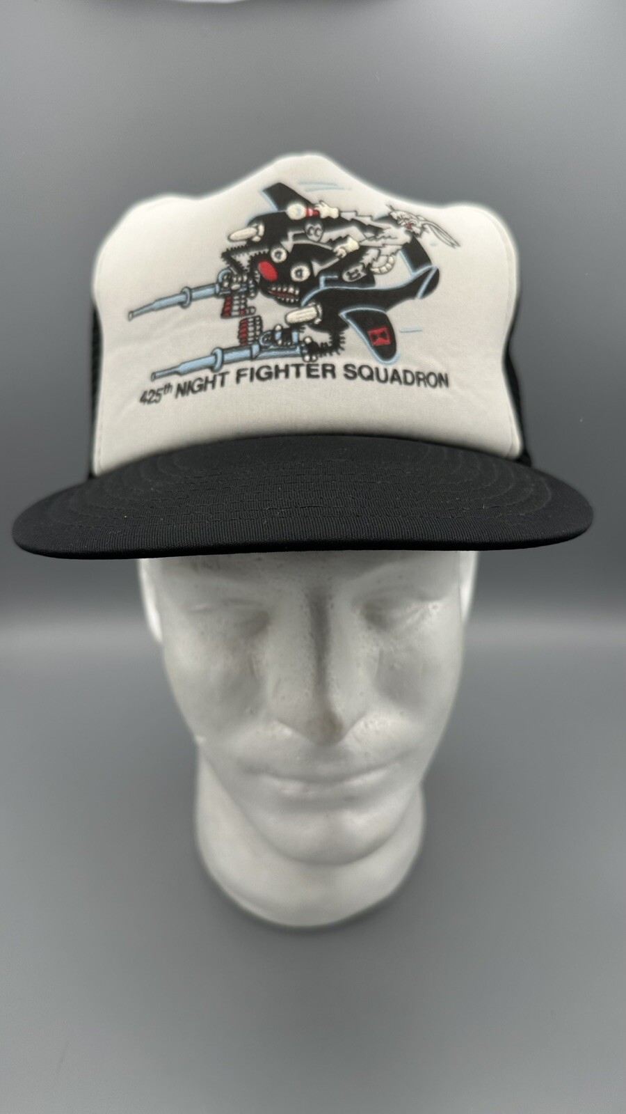 425th Night Fighter Squadron Cap Black Air Force Truc… - Gem