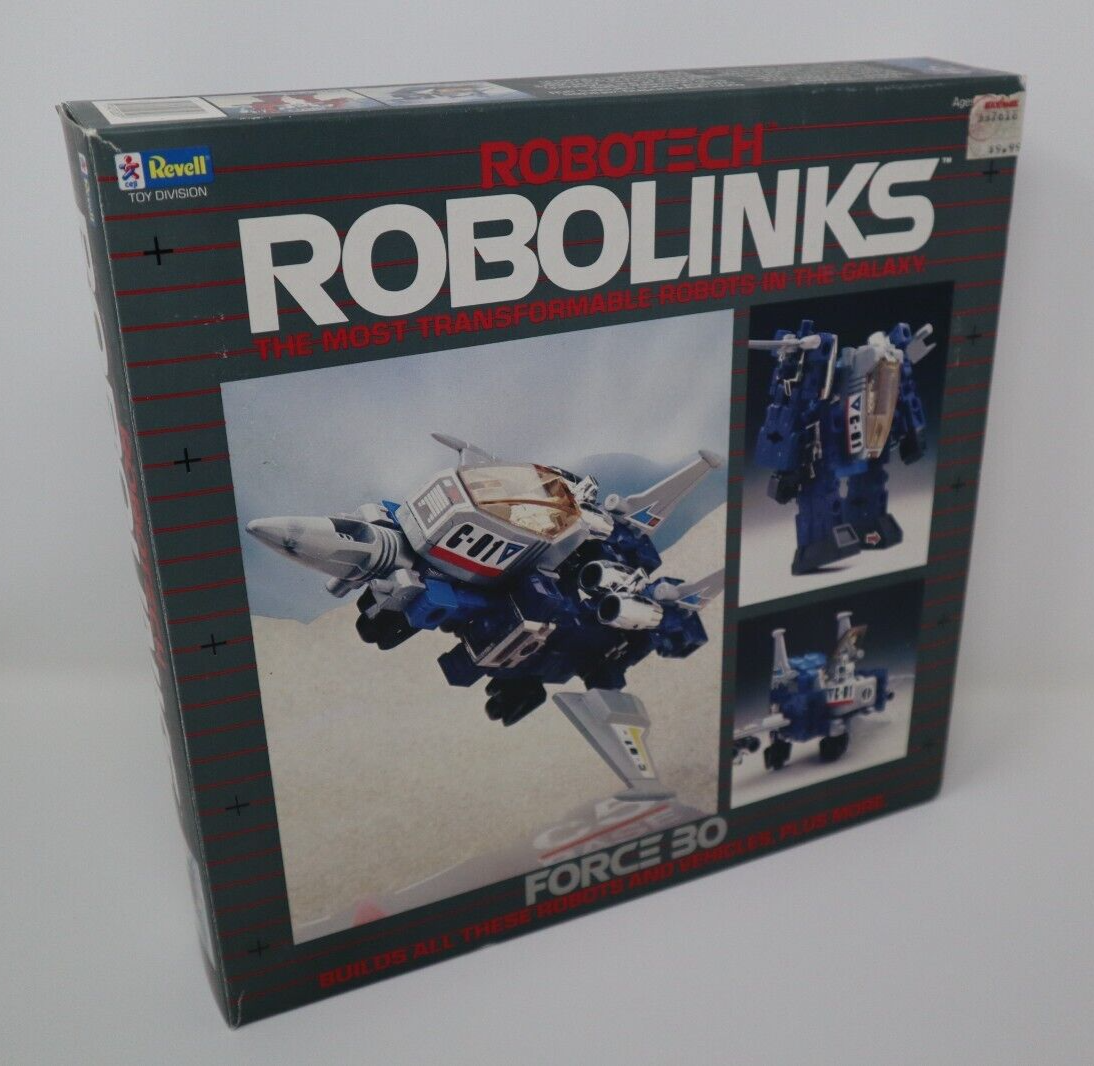 Vintage 1985 Robotech Robolinks Force 30 Complete in Box Revell 2829 | eBay