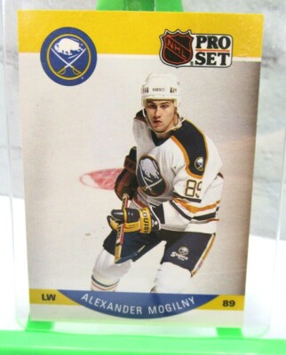 1990 NHL Pro Set Alexander Mogilny Rookie Card # 26 -NHL-Hockey Buffalo ...