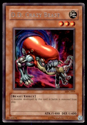 Yu-Gi-Oh! D.D. Crazy Beast #MFC-019 Light Play | eBay