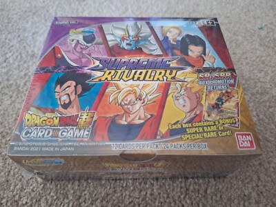 Dragon Ball Super TCG Supreme Rivalry Booster Box New & Sealed | eBay ...