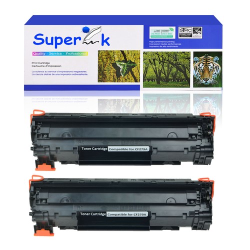 2PK CF279A Laser Toner Compatible with HP LaserJet Pro M12a/M12w/MFP ...