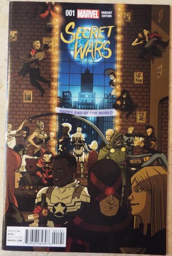 NEW SECRET WARS Happy End Of The World Issue 001 MARVEL VARIANT EDITION ...