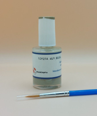 For Toyota Code 4E9 Beige Auto Touch Up Paint + Free Fine Tip Brush ...