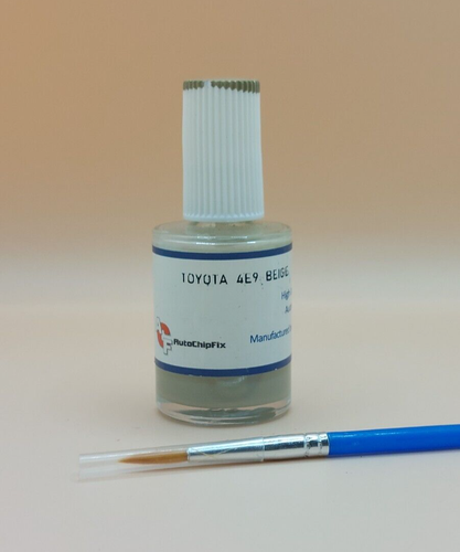 For Toyota Code 4E9 Beige Auto Touch Up Paint + Free Fine Tip Brush | eBay