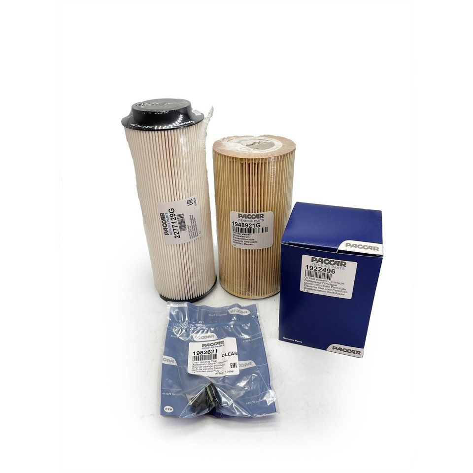 OEM PACCAR FILTER SERVICE KIT MX-13 EPA13 OIL, FUEL, ELEMENT & PLUG ...