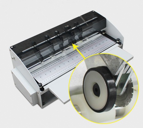 Electric Book Cover Creasing Machine Card Folding Paper Dotted Line ...