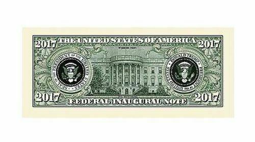 50 Donald Trump President Money Fake Dollar Bills 2017 Fed Inaugural ...
