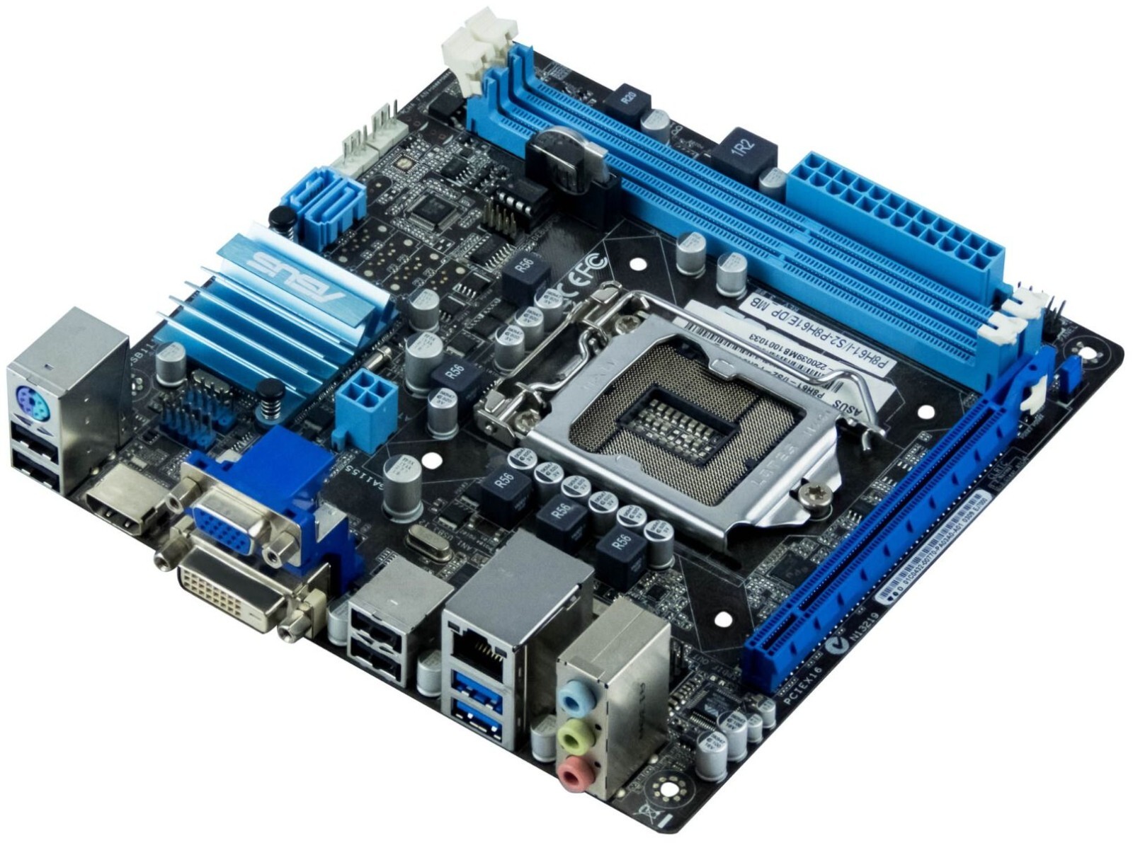 ASUS P8H61-I, LGA 1155, Intel (P8H61-I B3) Motherboard for sale online ...