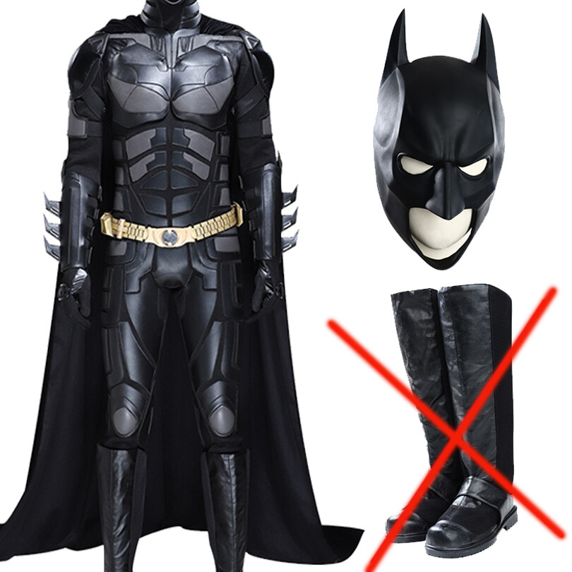 Dark Knight Batman Bruce Wayne Bodysuit Cosplay Costume Chest Outfit ...