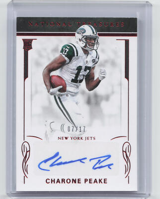 2016 Panini National Treasures #149 Charone Peake RC Auto #'d 07/17 | eBay
