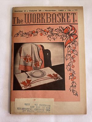 1962 November THE WORKBASKET Magazine, Vol. 28 No. 2 (MH107) | eBay