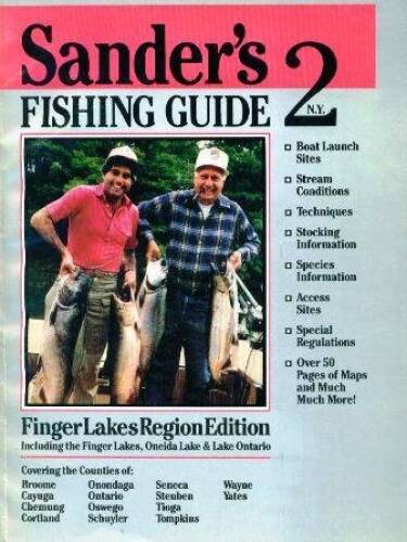 Sanders Fishing Guide to New York 2: Finger Lakes Region - Paperback ...