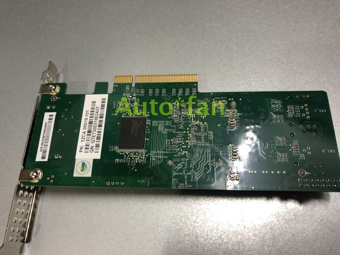 Pre-owned YZCA-00019-101 6GB SAS Card 9240-8i Chipset JBOD Mode Support ...