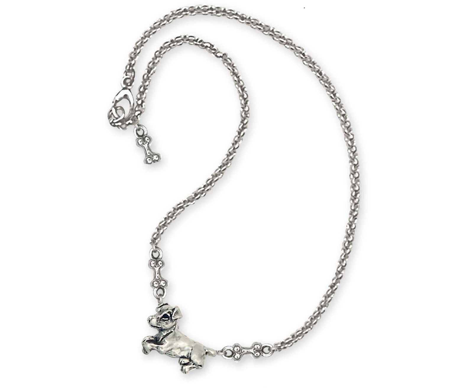 Jack Russell Jewelry Sterling Silver Handmade Jack Russell Terrier ...