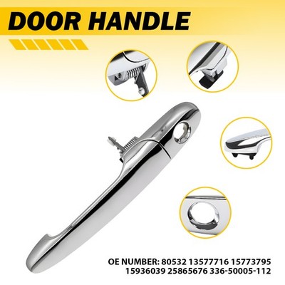 Front Left Exterior Door Handle For Buick Impala Pontiac Outside Chrome ...