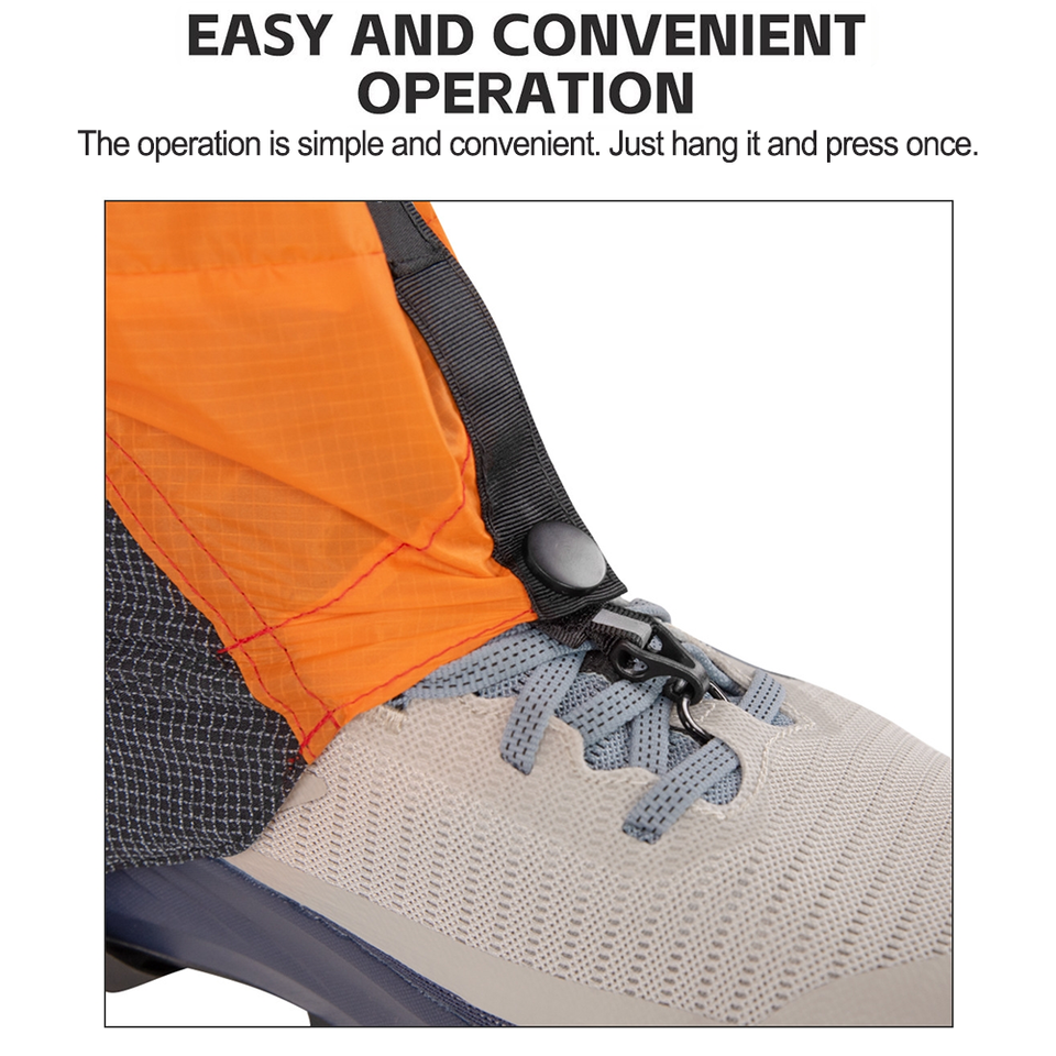 Low Ankle Gaiters for Hiking Waterproof Lightweight Trail Running ...