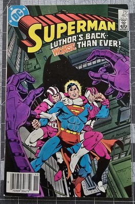Superman #401 (DC Comics November 1984) 1st Appearance Of Flash Force ...