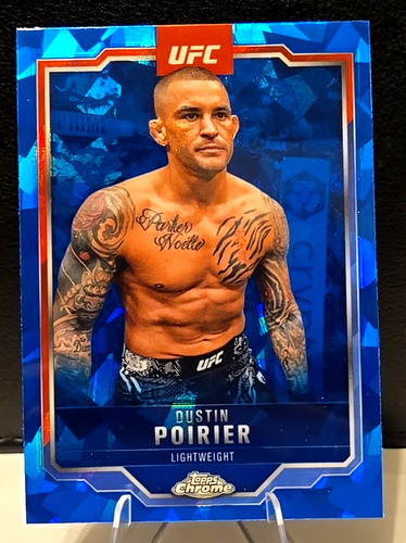 Dustin Poirier 2025 Topps Chrome UFC Sapphire | eBay