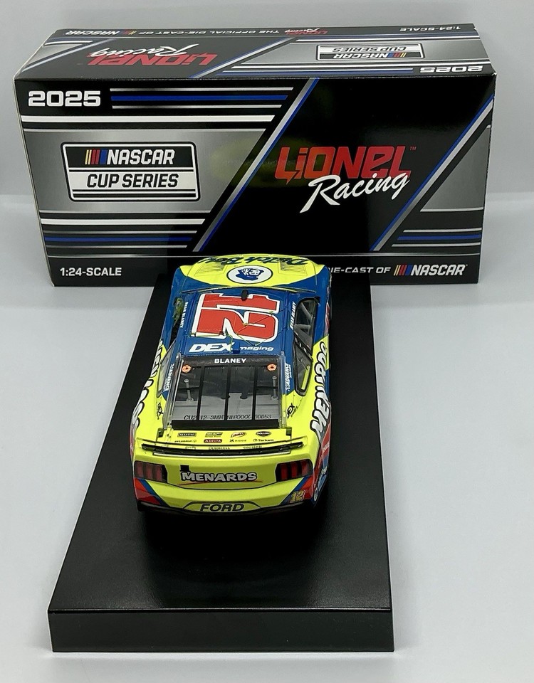 2025 1/24 #12 Ryan Blaney “Menards Dutch Boy” Throwback Mustang 1 of ...