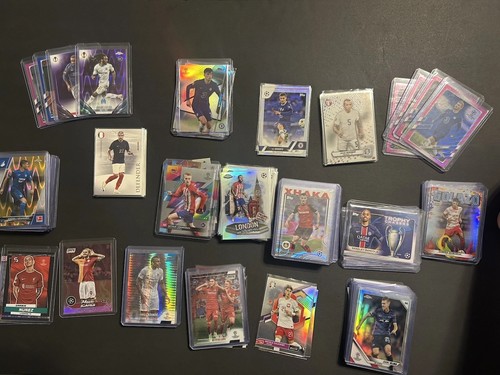 Topps Soccer Card Lot 150+ Top Loaders, Rookies, Inserts, Parallels ...