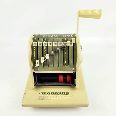 Vintage Paymaster Ribbon Writer Series 8000B with Keys FOB Canada ...
