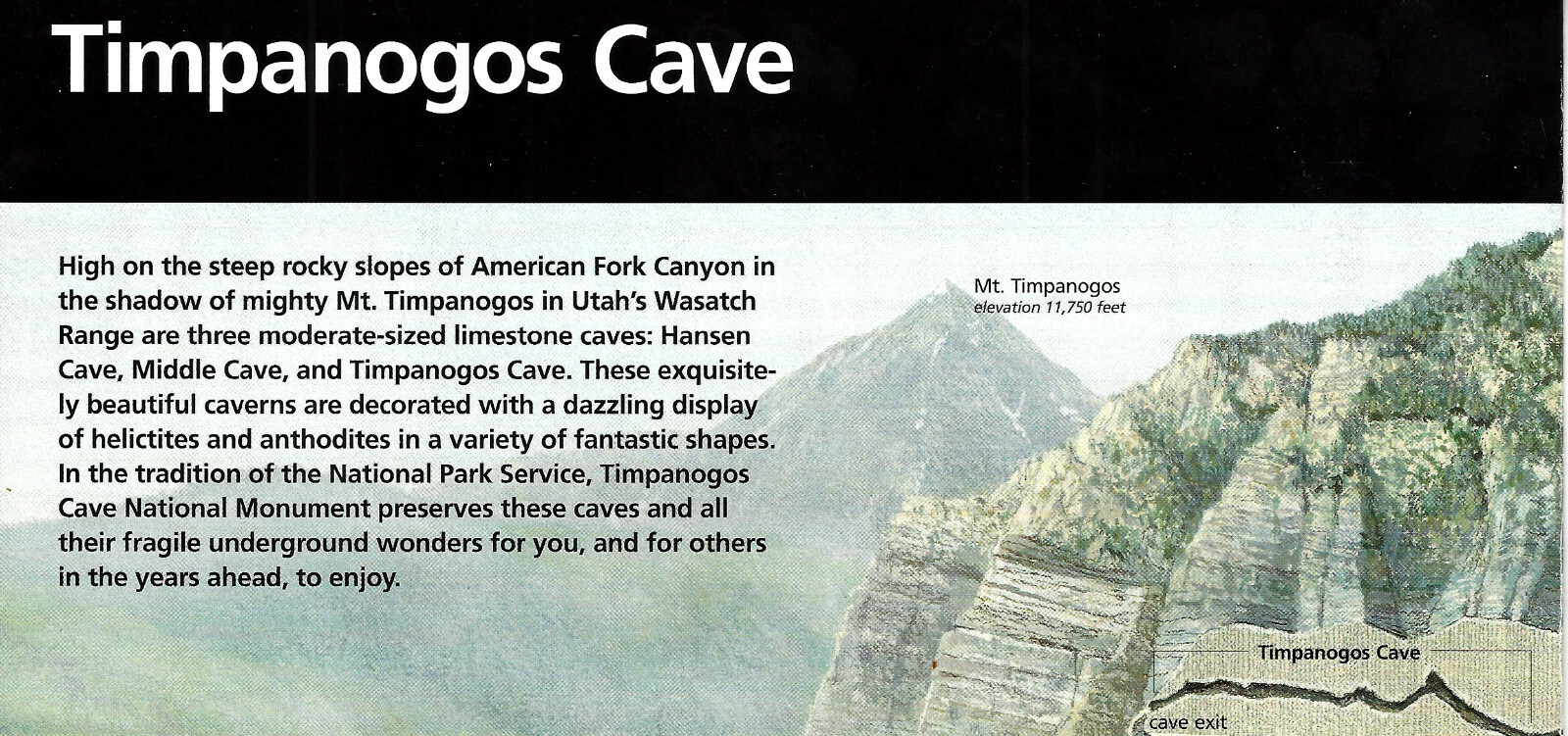 Timpanogos Cave Map