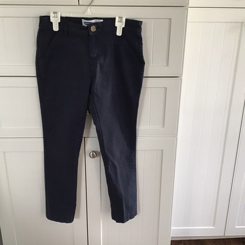 Old Navy Skinny Girl’s Blue Slacks with Adjustable Waist Size 14 | eBay