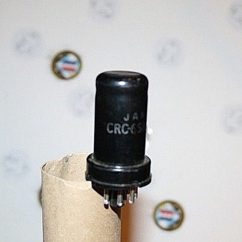 RCA 6SH7 Vintage new electronic valve tube tested good Pre-war WWII #1 ...