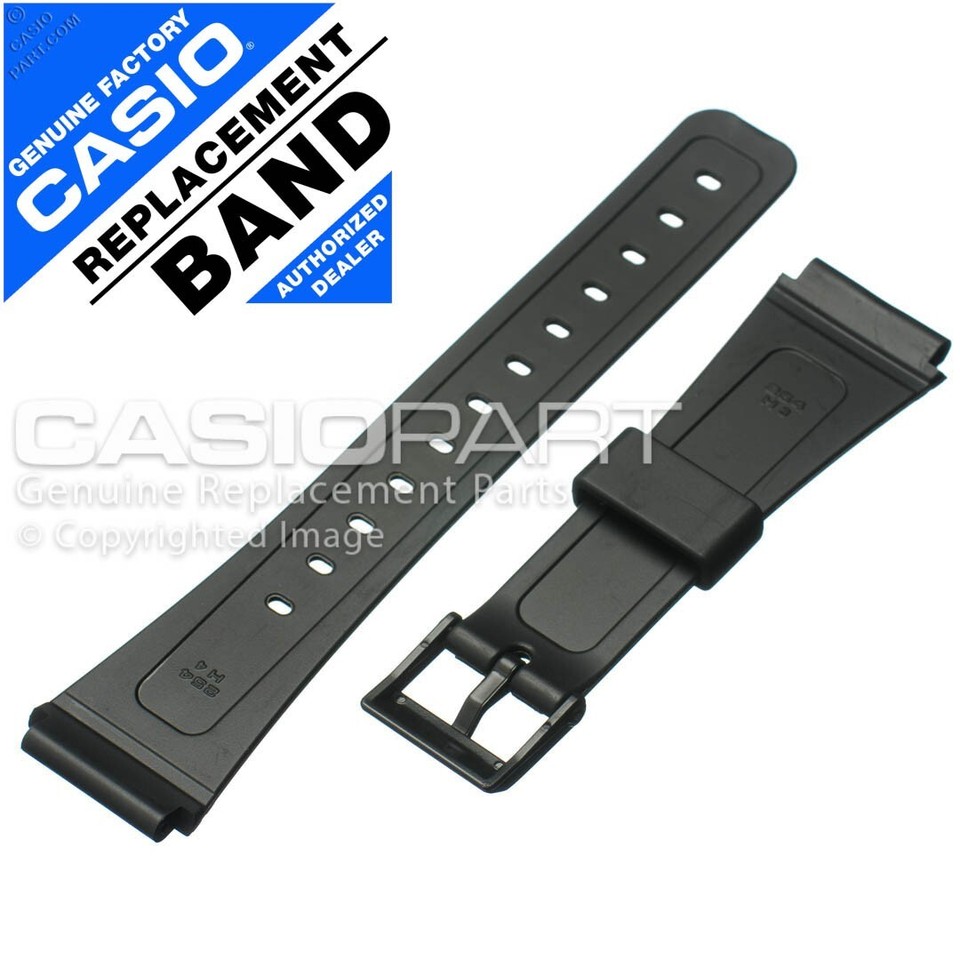 Casio Black Watch Band AQ45 AQ46 AQ49 AQ49E DB30 DB31 DB55W DBA80 ...