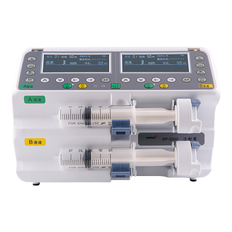 NEW SP-2000 Professional Dual-channel Syringe Pump Micro Injection Pump ...