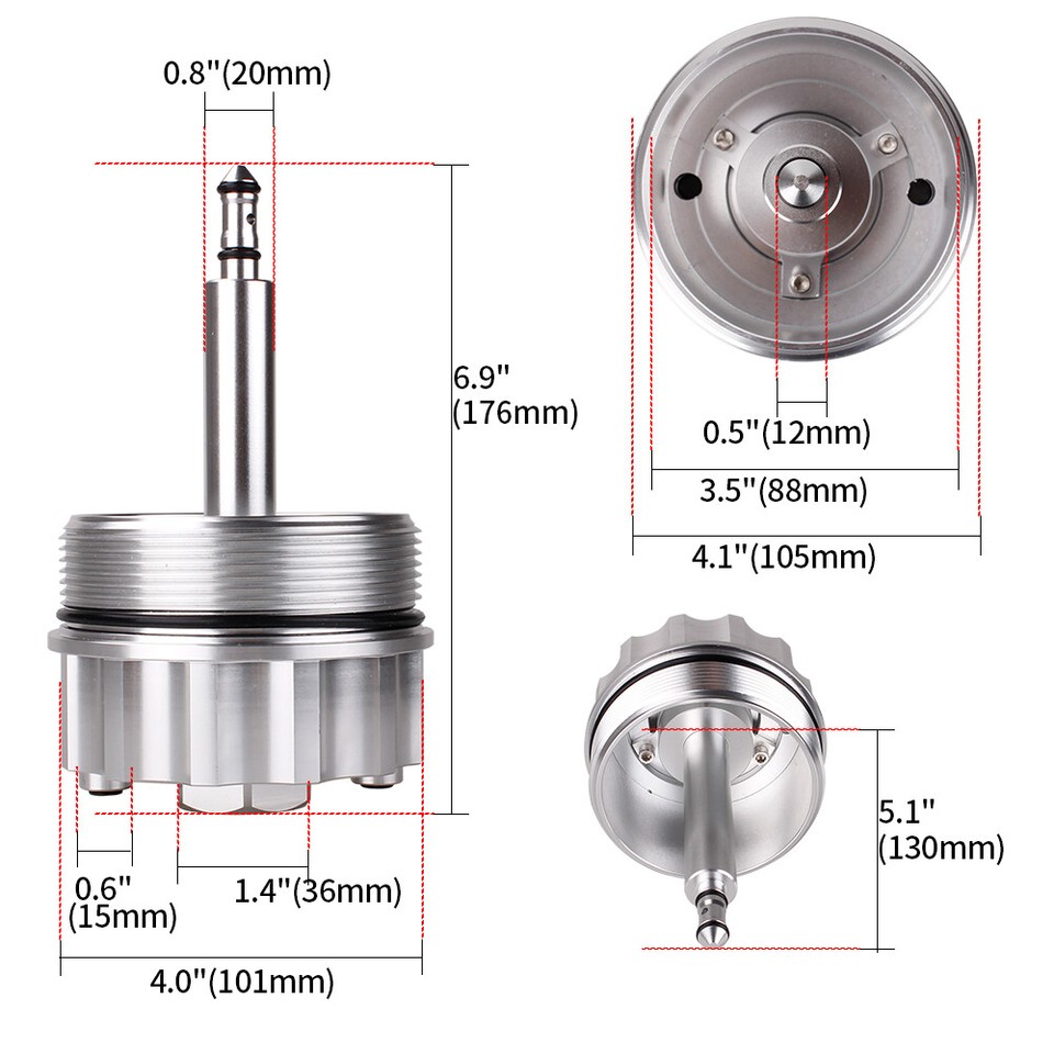 Oil Filter Housing Cover Cap For BMW 01-06 330Ci/325Ci E46 97-00 Z3 ...