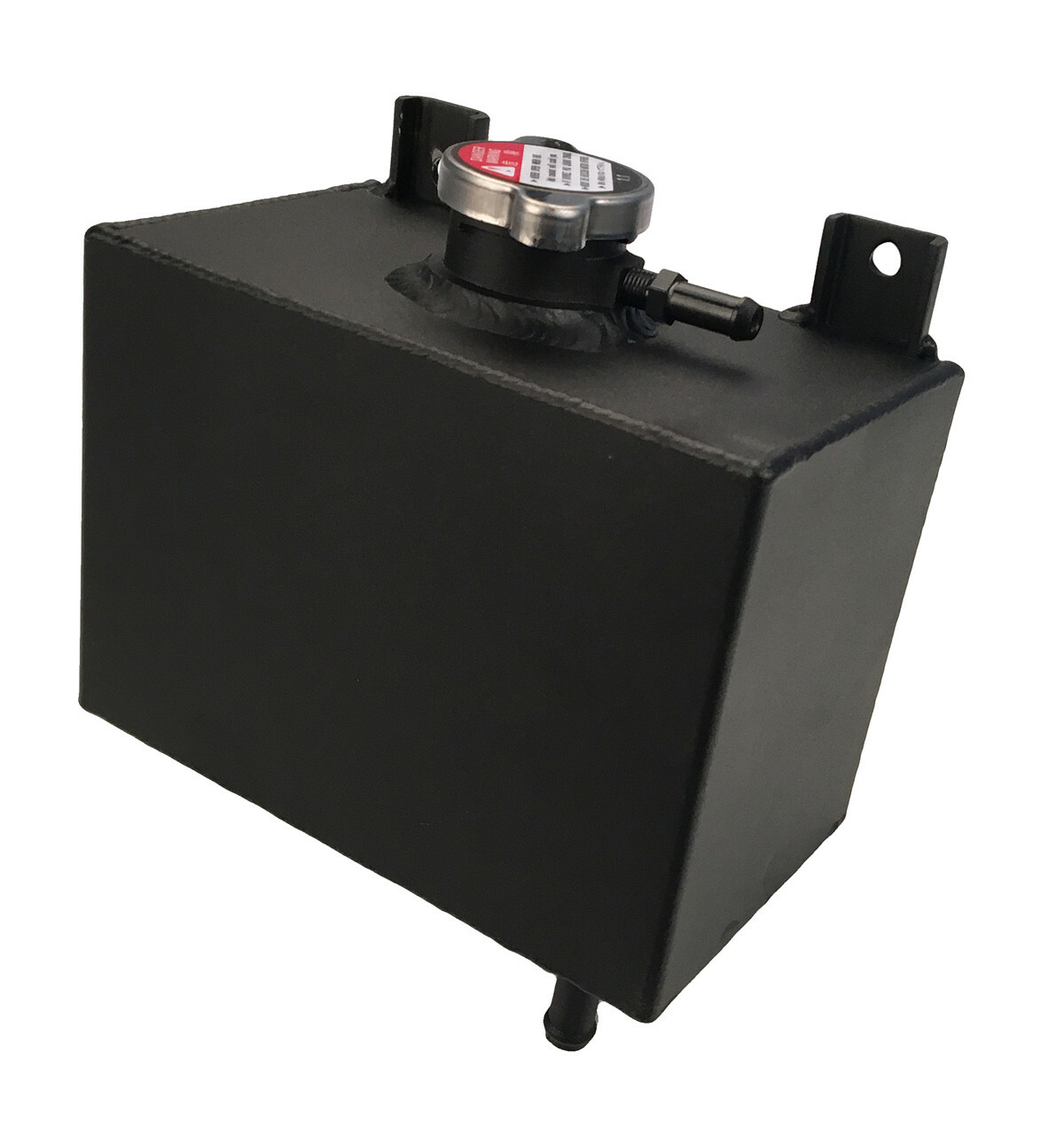 Universal Aluminum Coolant Radiator Overflow Expansion Tank Water ...