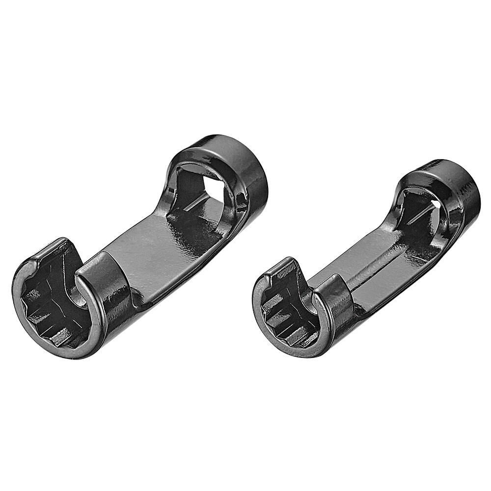 JTC-6753 2PCS 12PT HOSE/ EGT SLOTTED SOCKET 3/8”DR L:67MM. 1/2”DR 17mm ...