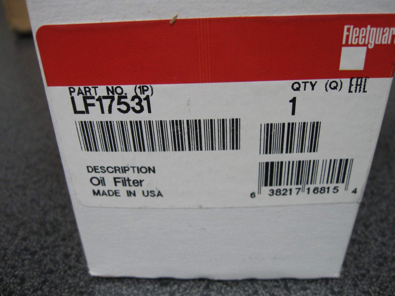 Fleetguard LF17531 Engine Oil Filter | eBay