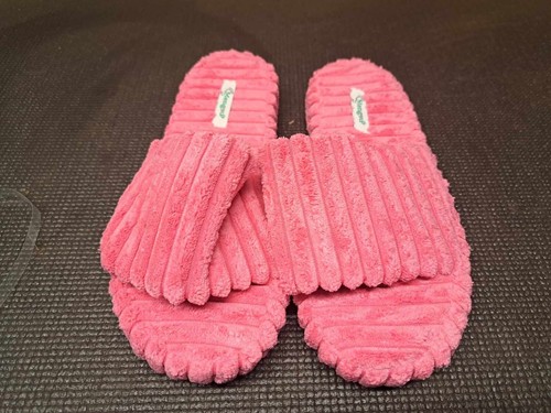 Mengsu Women's Pink Open-Toed Slippers Size 7 | eBay