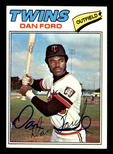 1977 Topps Baseball #555 Dan Ford Signed Autograph (No COA) *d2 | eBay