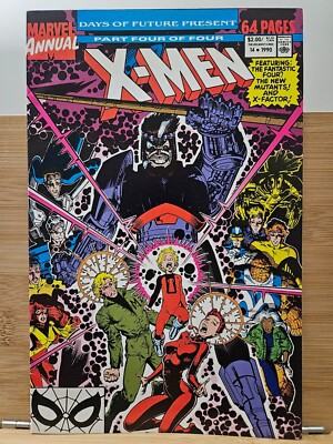X-Men Annual#14 (1990) KEY: 1st Appearance of Gambit (CAMEO) Claremont ...
