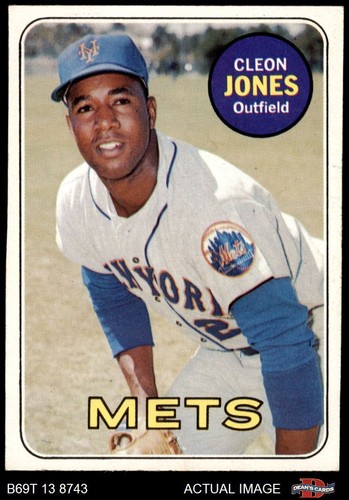 1969 Topps #512 Cleon Jones Mets 7 - NM B69T 13 8743 | eBay