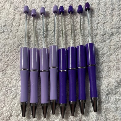 8pk Purple Beadable Pens | eBay