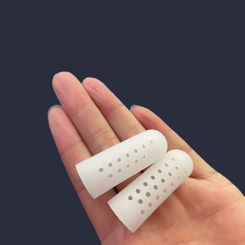 Gel Toe Cap 10 Pcs Breathable Toe Protector Toe Cover Sleeves with ...