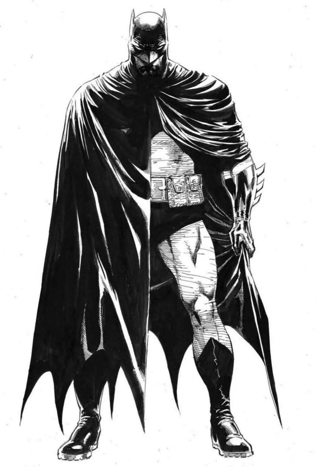 Batman Original Art 11 X 17 Sketch By Ardian Syaf | eBay