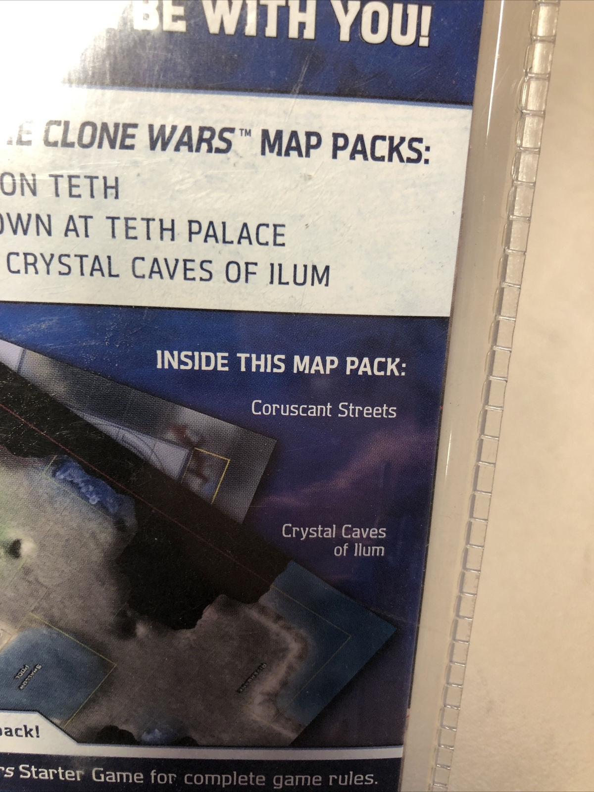NEW Star Wars Miniatures Clone Wars The Crystal Caves of Ilum Map Pack ...
