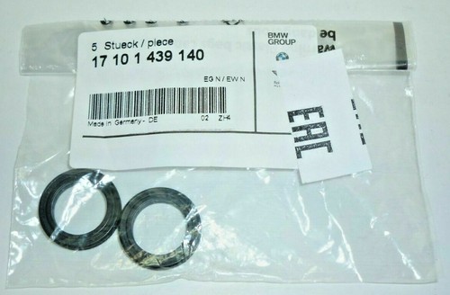 2 X BMW Gearbox Coolant Heat Exchanger Seal X-Ring Gasket 17101439140 ...