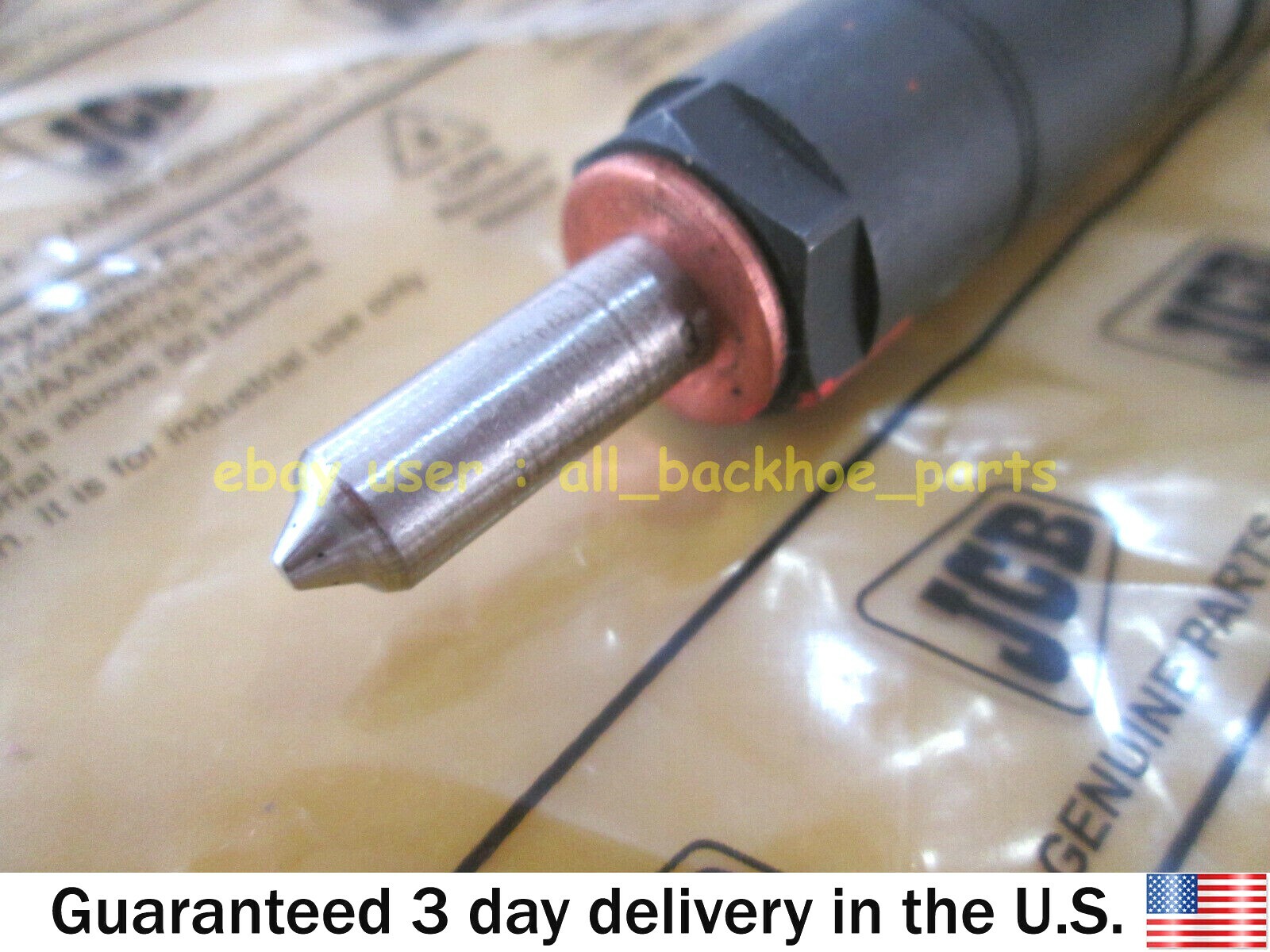 JCB BACKHOE- GENUINE JCB FUEL INJECTOR MT3 TC 63/6 (PART # 320/06837 ...