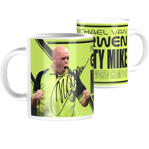 Michael Van Gerwen "Mighty Mike" Mug - 11oz | eBay