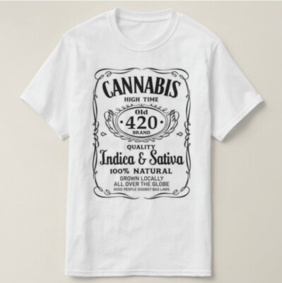 Cannabis 420 High Times Novelty Indica Sativa Custom Printed Smoke Weed ...